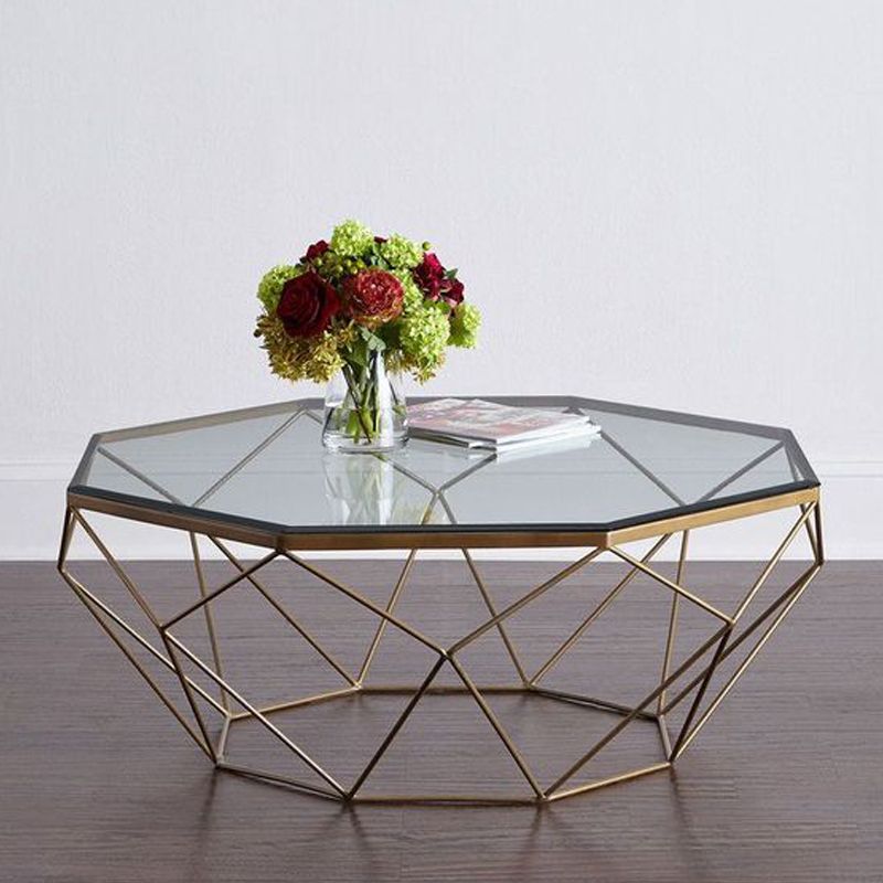 Tables Basses Géométriques – La Tendance qui Arrondit les Angles ...